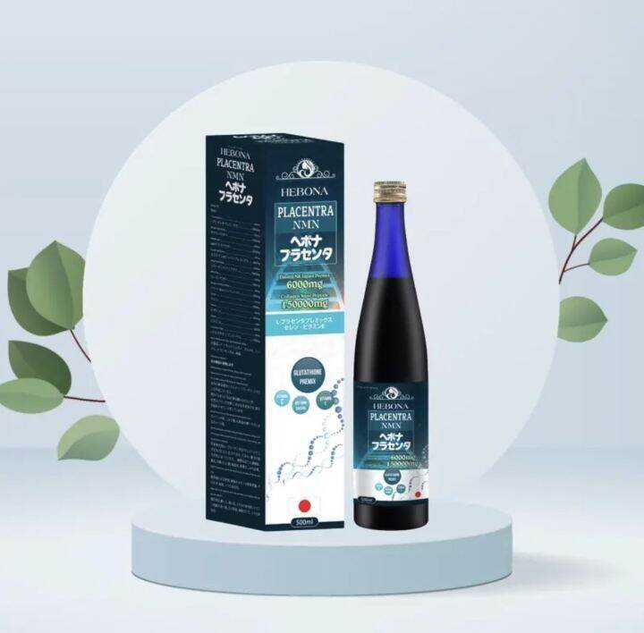 Nước uống Collogen Hebona Placentra NMN Nhật Bản giúp bổ sung Collogen ...