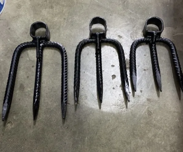 cakar mata tiga / cakar besi bunga / cakar besi hitam | Lazada