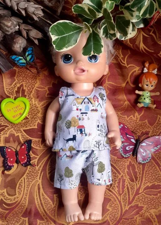 Baby Alive Clothes/ Baby Alive Sando with Short Set for 12 Inches Doll ...