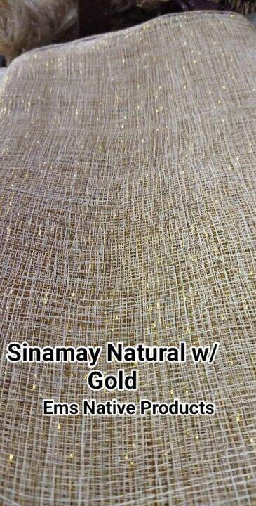 Sinamay Natural , Sold for Per Bundle (18"x10yards) (3 Colors) | Lazada PH