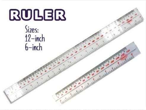 RULER ORDINARY 6"/1PC | Lazada PH