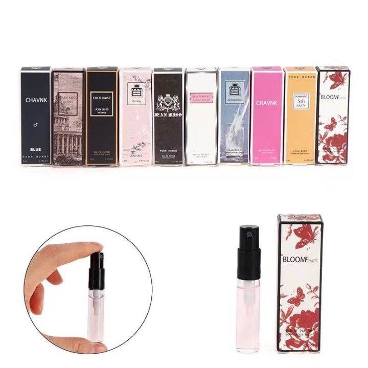3ML Portable Sample Scent Perfume Fragrance Portable long lasting mist ...