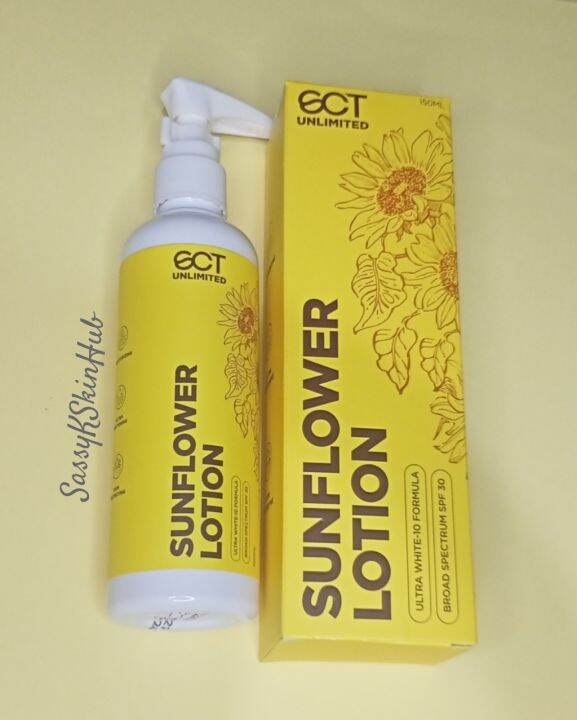 Sunflower Lotion Ultra White 10 Formula 150ml by SCT Unlimited | Lazada PH