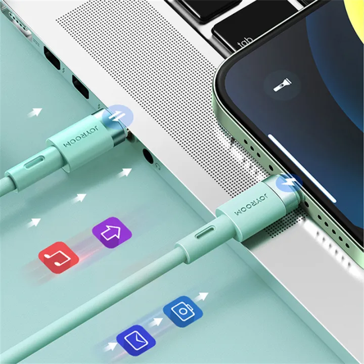 Joyroom for Phone Liquid Silicone PD Data Cable Type-c Computer Fast ...