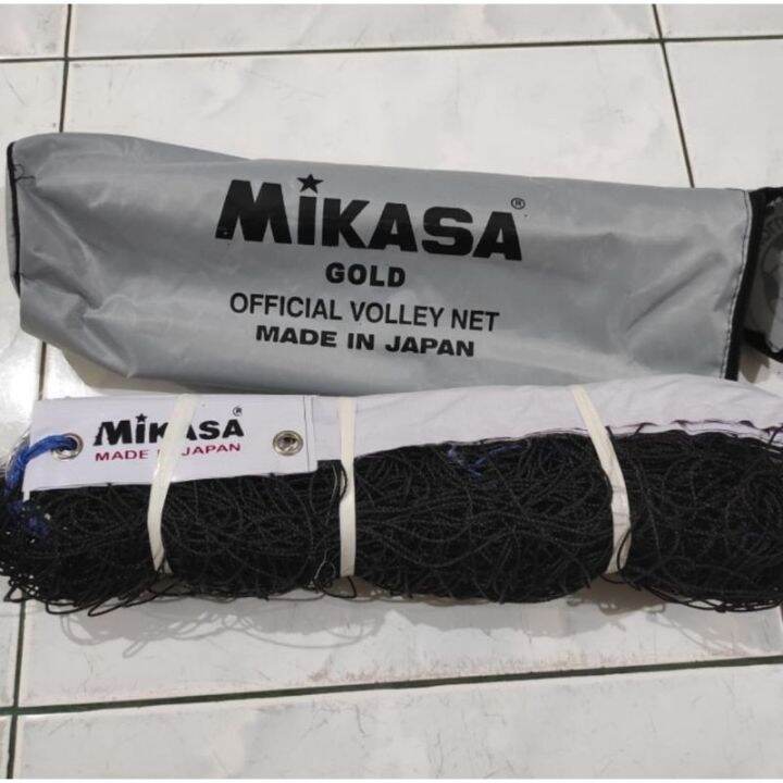 Net Volly Mikasa Gold Bahan Nylon Tebal Tali 1.5mm | Lazada Indonesia