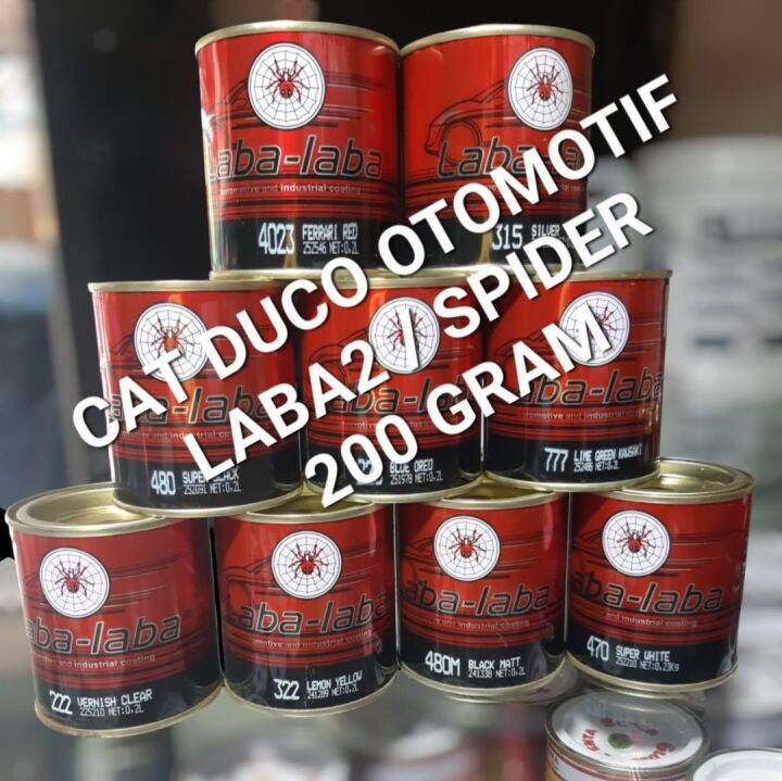 Cat Duco Spider Laba Laba 200 Gram Bukan Penta atau Nippe Atau Top ...