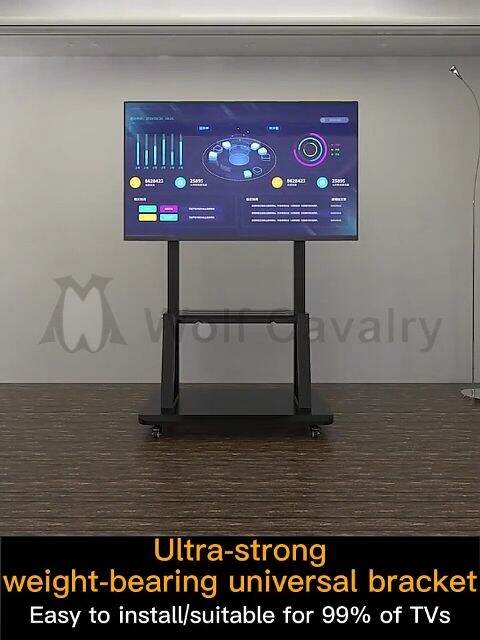32-85 Inch TV Stand Floor Stand Movable TV Rack Stand with Wheels ...