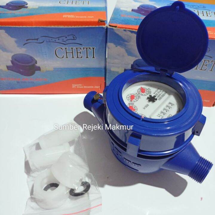 METERAN AIR PVC WATER METER MURAH PAM PDAM- Meteran Air Water Meter 1/2 ...