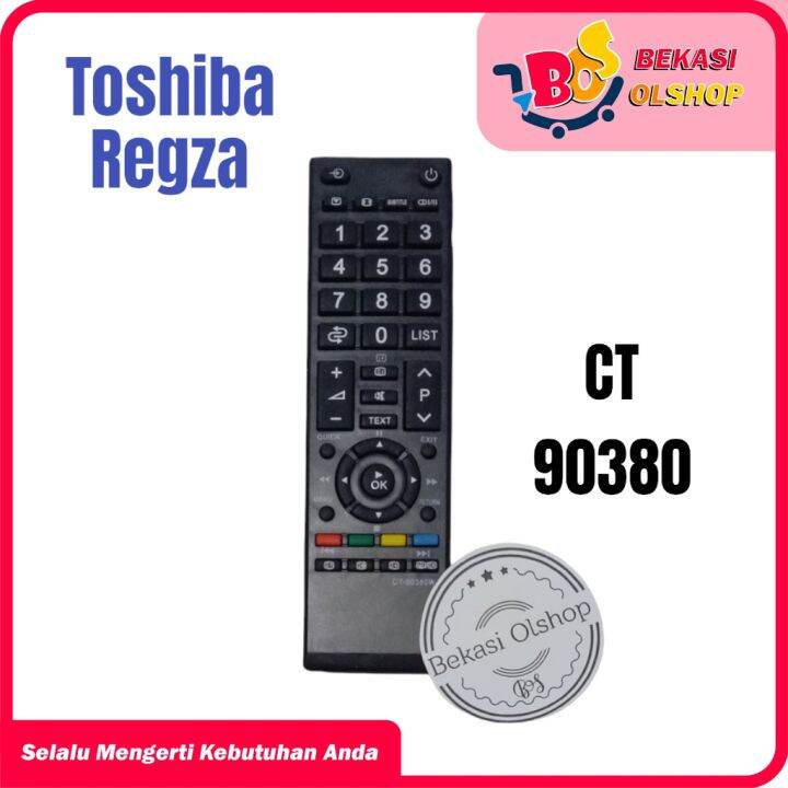 Remot TV Toshiba Regza / Remote TV Toshiba LCD-LED CT-90380 | Lazada Indonesia