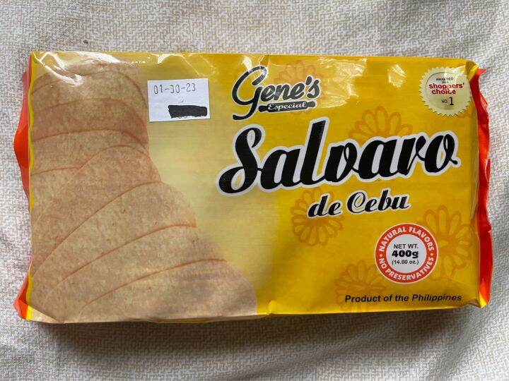 Gene’s Salvaro de Cebu 400 grams | Lazada PH