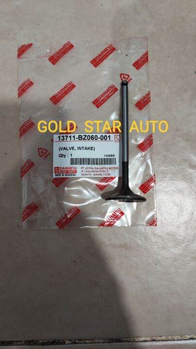 KLEP MINYAK ENGINE VALVE INTAKE DAIHATSU GRAN MAX 1.300CC 1.500CC 13711 ...