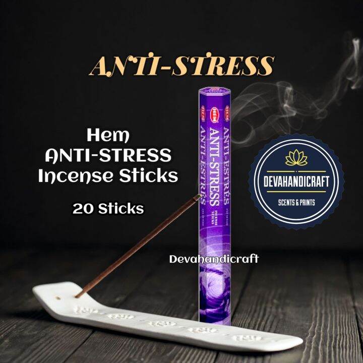 Hem ANTI-STRESS Incense Sticks 20 sticks | Lazada PH