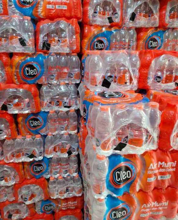 air minum Cleo botol mini uk 220ml 1 krat isi 24 botol | Lazada Indonesia