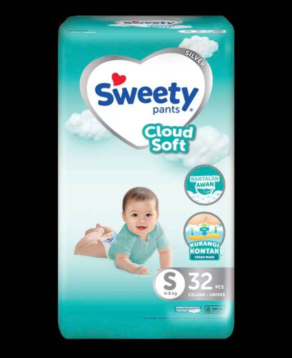 Sweety Silver Pants Cloud Soft S32/Celana | Lazada Indonesia