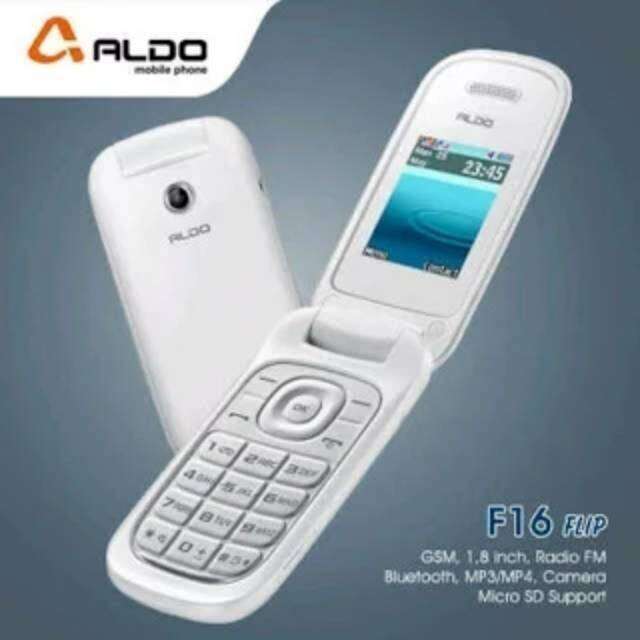 aldo f16 duo hp flip garansi resmi aldo | Lazada Indonesia