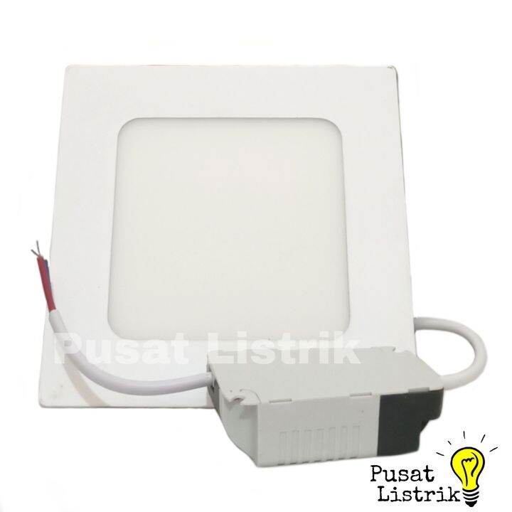 Downlight Panel LED 6w Kotak Lampu Downlight Kotak LED 6watt | Lazada ...