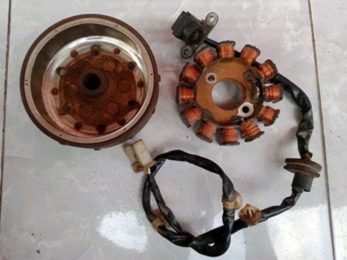 SPUL MAGNET HONDA BEAT FI STATER KASAR DAN HONDA SCOOPY FI STATER KASAR ...
