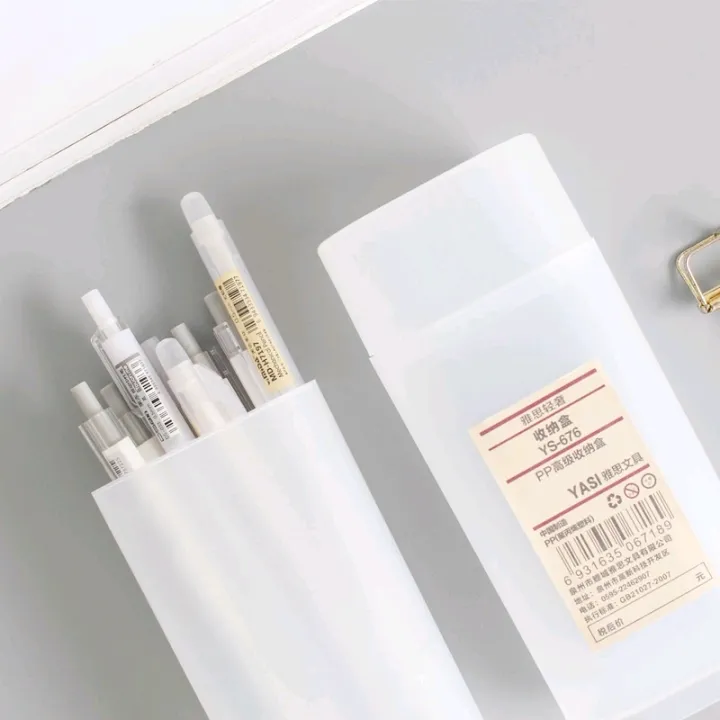 TRANSPARENT MINIMALIST MUJI INSPIRED PENCIL CASE EYEGLASS CASE | Lazada PH