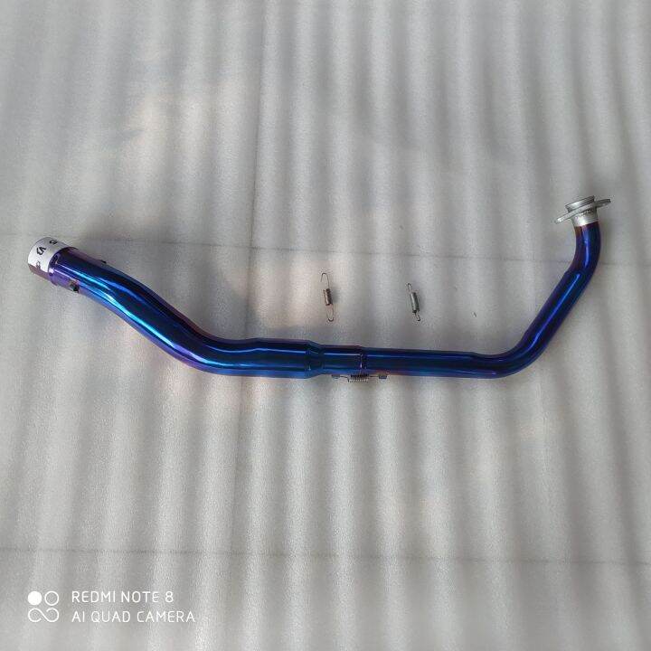 pipa header R15 V3 bending stainlis full blue inlet 50mm bonus per ...