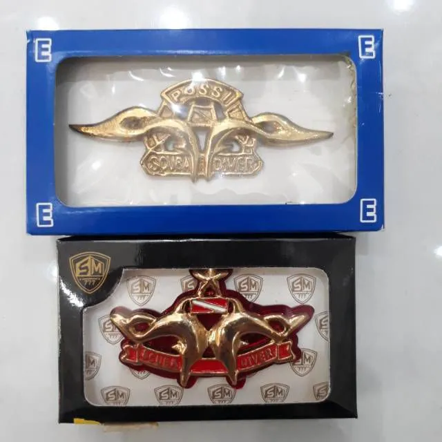 WING SCUBA BRIVET SCUBA DIVER BREVET ATRIBUT TARUNA PELAYARAN ATRIBUT ...