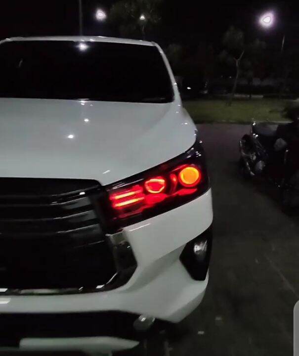 Headlamp Innova Reborn New Led Demon Eyes.Lampu Innova Reborn Led Red ...