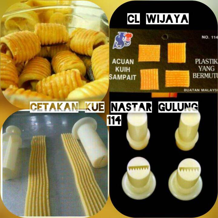 CETAKAN KUE NASTAR GULUNG 114 / KUE KERING ISI MALAYSIA | Lazada Indonesia