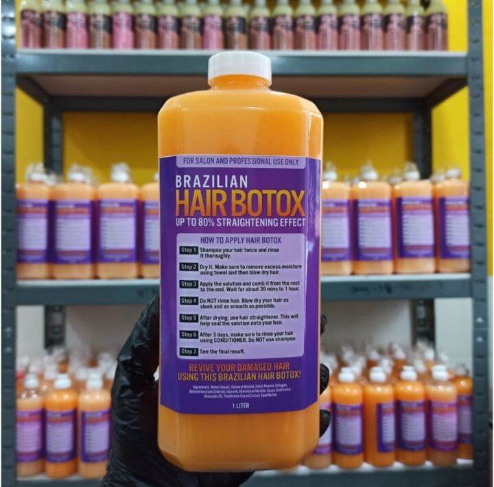 ORIGINAL BRAZILIAN HAIR BOTOX TREATMENT 1000ML~500ml | Lazada PH