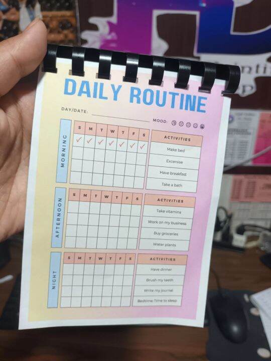 Daily Routine Checklist | Lazada PH