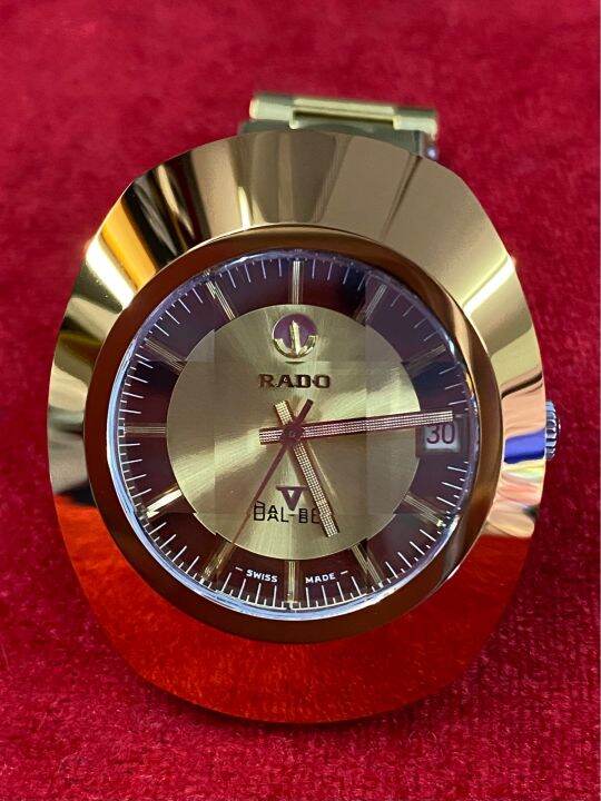 RADO BALBOA 25jewels Automatic ตัวเรือนคาไบรท์ นาฬิกาผู้ชาย มือสองของ ...
