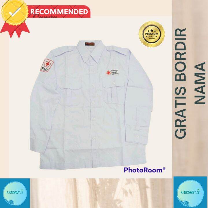 kemeja PMI seragam pdh pmi seragam pdl pmi baju PMI baju palang merah ...