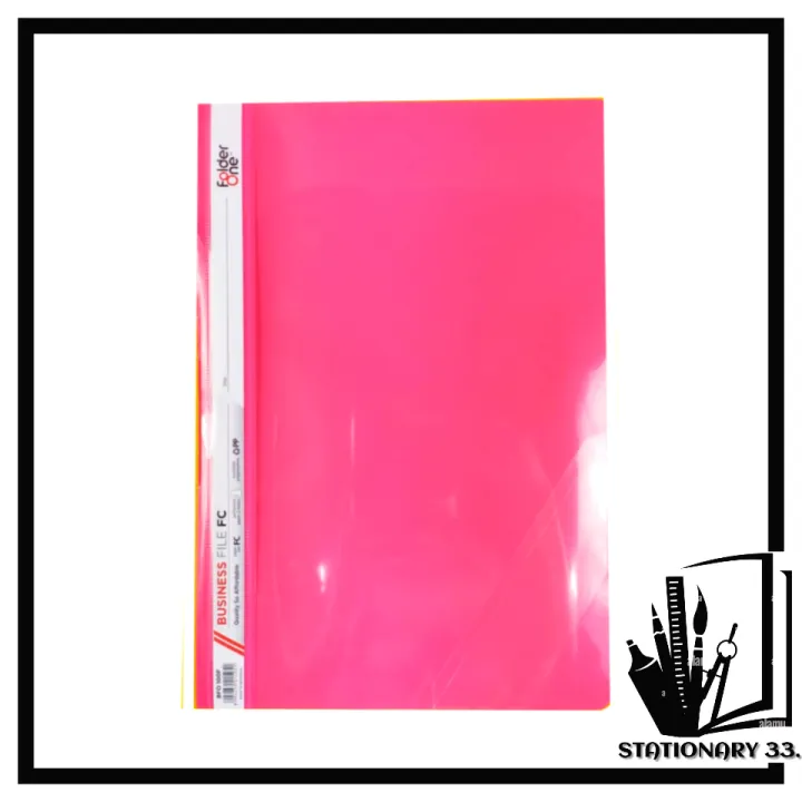 Business File Map Snelhecter Plastik Folio Warna Pink 1Pcs | Lazada ...