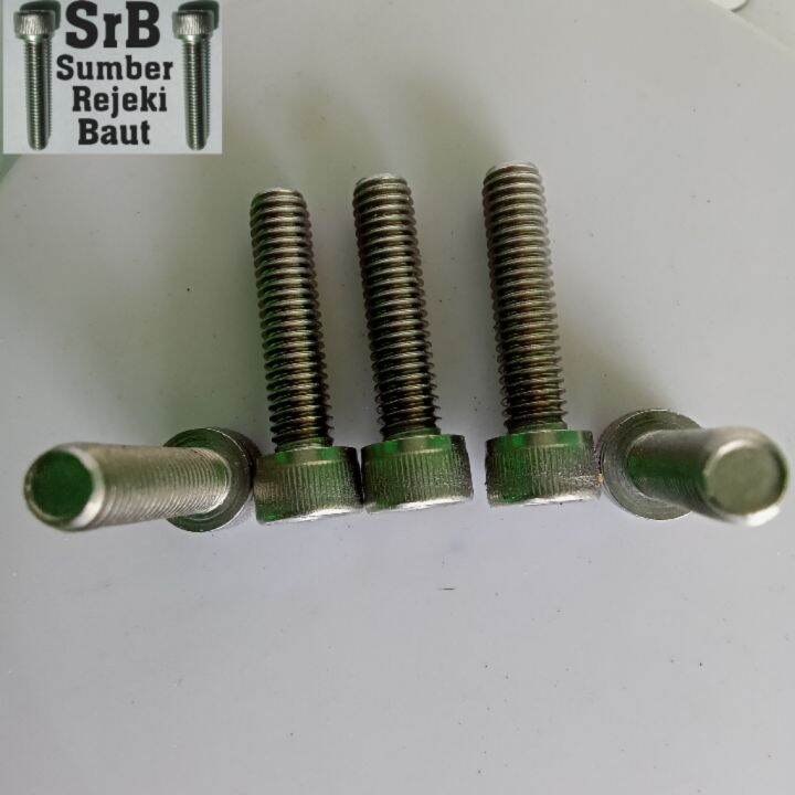 Baut L Stainless Steel 304 M6x30 Harga Satuan | Lazada Indonesia
