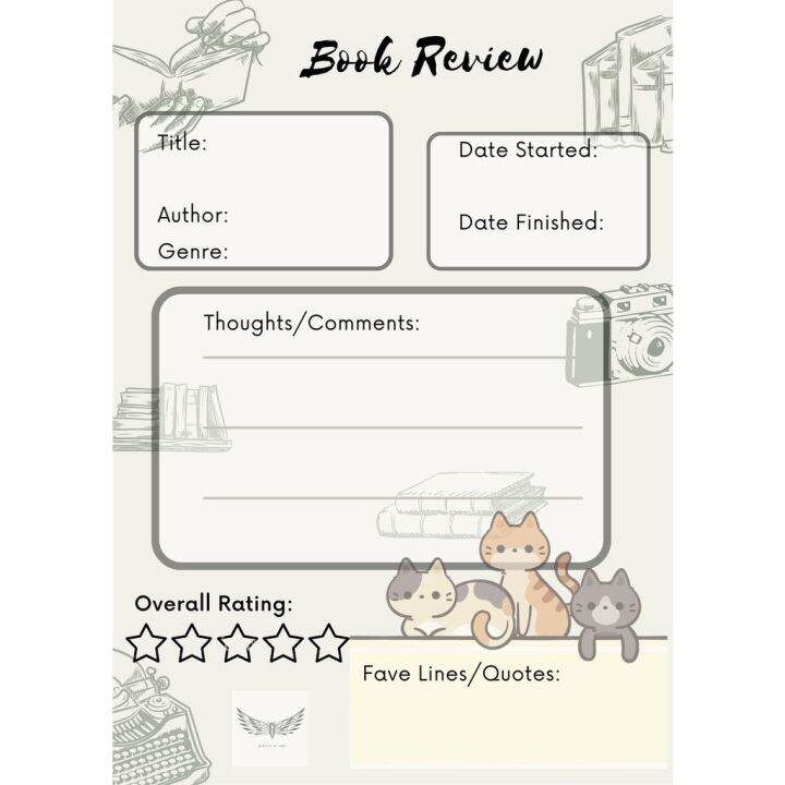 Book review stickers | Lazada PH
