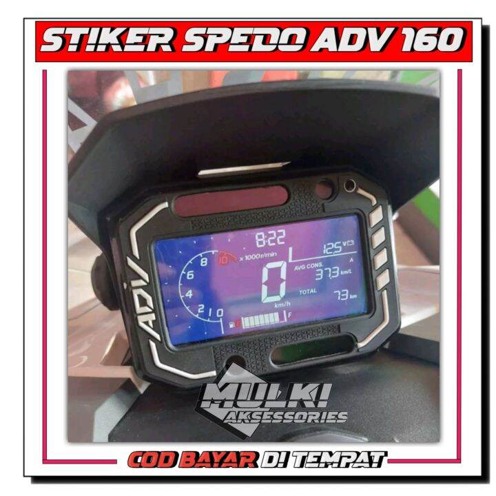 Stiker Spedometer ADV 160 Karet Cover Spedo ADV 160 Rubber Premium ...