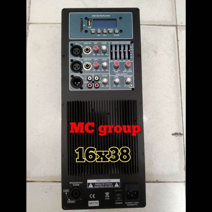 mesin speaker aktif/power kit aktif ORI IMPORT 600-1000 watt | Lazada ...