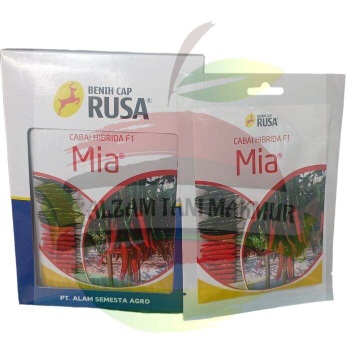 Benih Cabai Besar MIA F1 isi 10gr Benih Cap Rusa | Lazada Indonesia