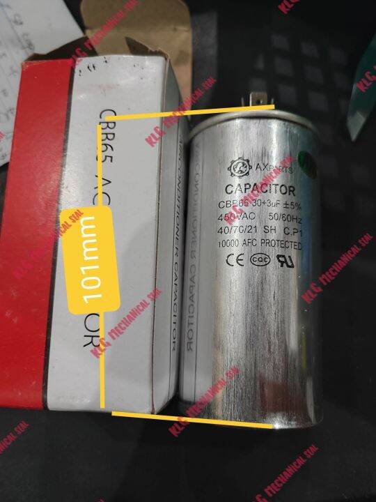Aircon capacitor 30+3uf 450v | Lazada PH