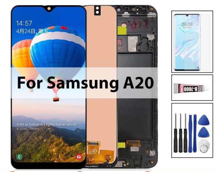SAMSUNG A20 / A205 /A20s Lcd With Touch Screen Replacement Full Set ...
