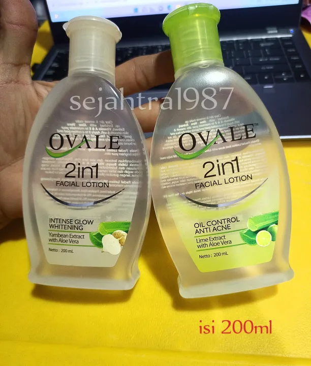 Ovale 200ml 2in1 Facial Lotion | Lazada Indonesia