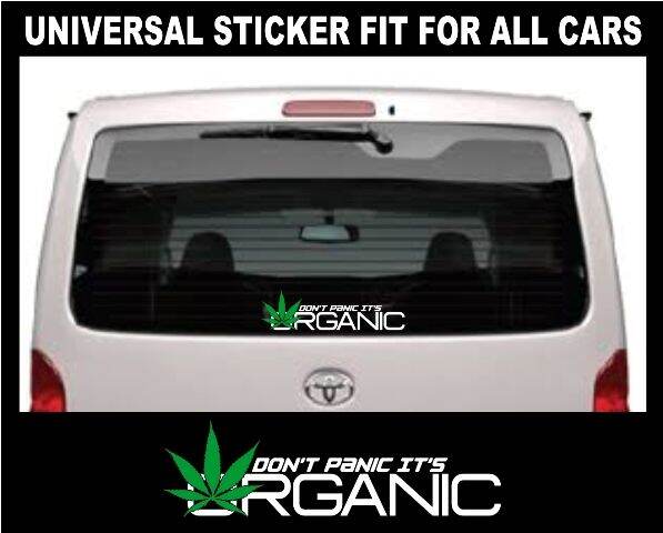 Dont Panic Its ORGANIC (Kush/Bob Marley) Car Sticker | Lazada PH