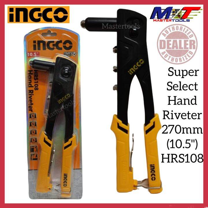Ingco Original Super Select Heavy Duty Hand Riveter 270mm (10.5 ...