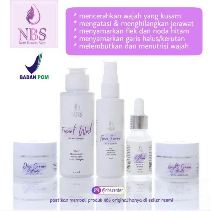 NBS Skincare / NBS Ultimate / NBS Extra Glow | Lazada Indonesia