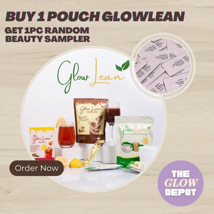 GlowLean by Gorgeous Glow PH (7 Sachets per Pouch) (Choco Lipo - Sept ...