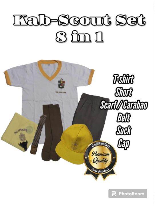 KAB SCOUT SET 7 IN 1 COMPLETE SET //JINS CLOTHING | Lazada PH