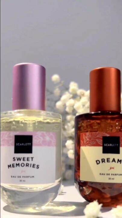 Scarlett Whitening Eau De Parfum || Sweet Memories + Dreamy 30ml ...