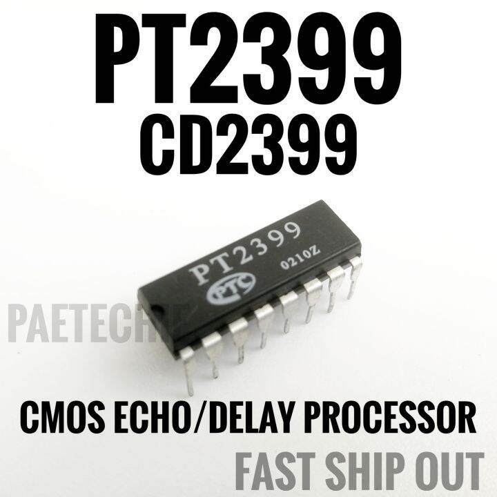 1pc PT2399 CD2399 Audio Reverb Processor IC | Lazada PH