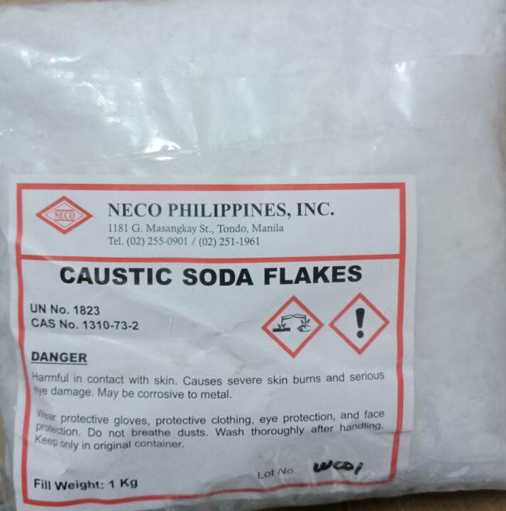 CAUSTIC SODA FLAKES, 1kg. | Lazada PH