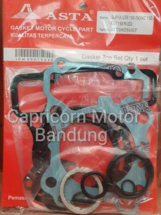 Paking TOP SET TOPSET SONIC 150 FI CB150R LED CB 150 R LED SUPRA GTR ASTA perpak packing ...