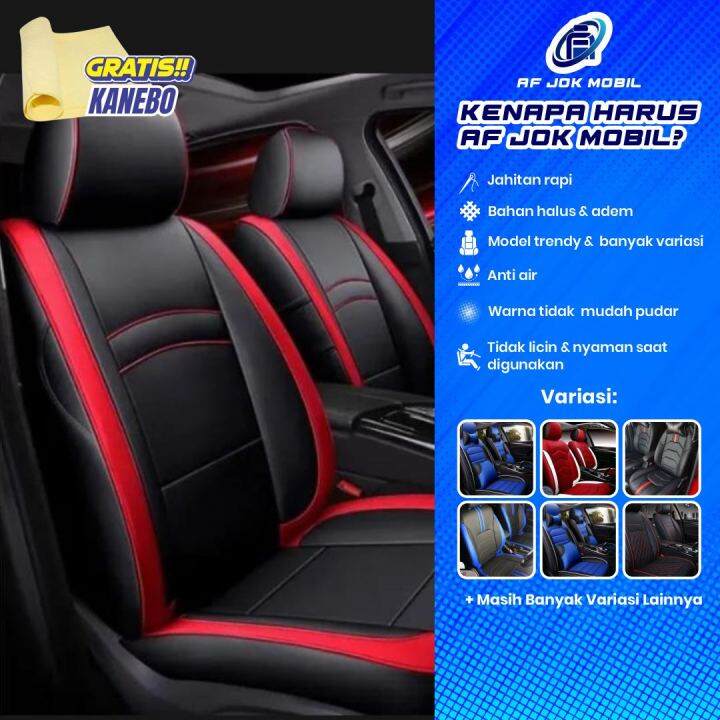 Sarung Jok Mobil Motif 3 Baris Fullset Avanza Xenia Calya Sigra Mobilio ...