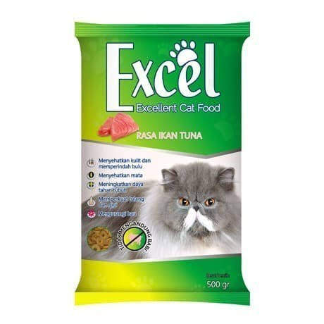 Excel Cat Food 500g | Lazada Indonesia
